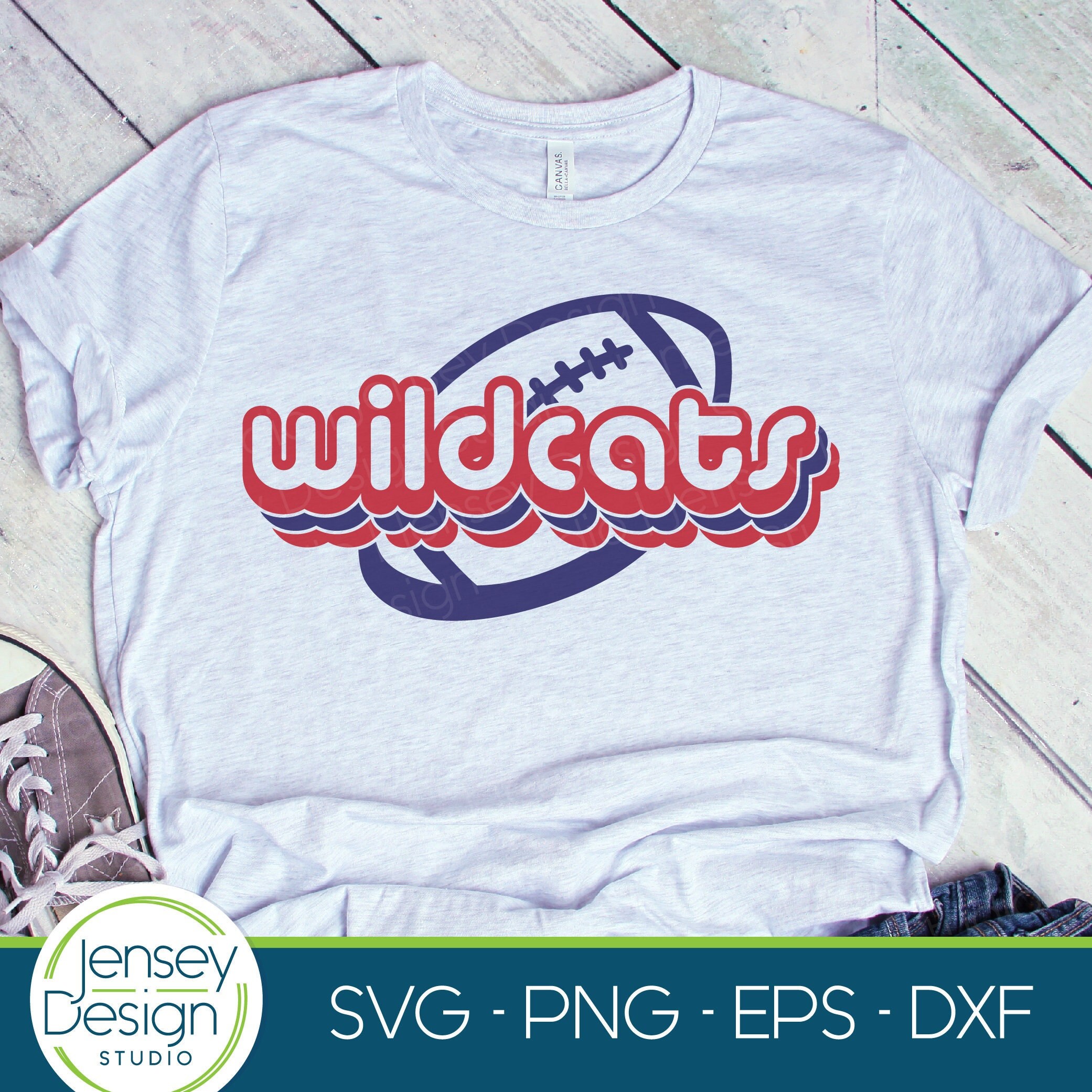 Wildcats Football Svg, Team Mascot Png, School Spirit Wear Design ...