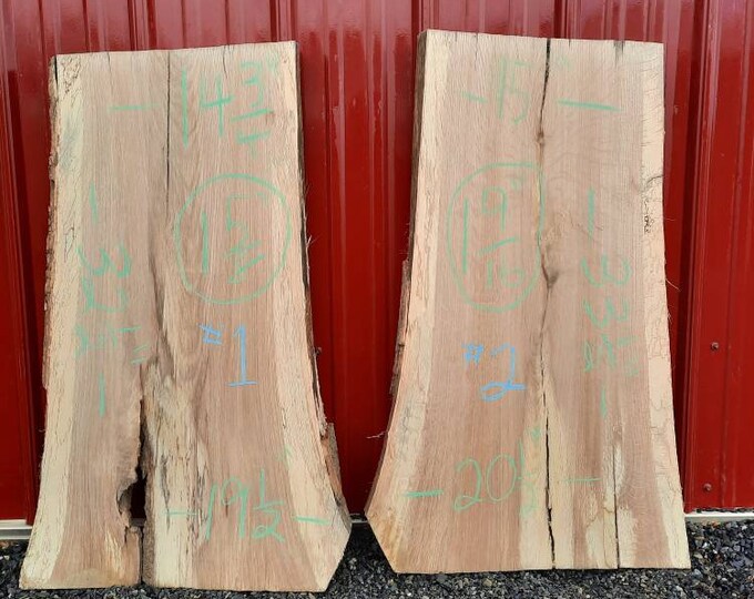 Spalted Live Edge White Oak - Etsy
