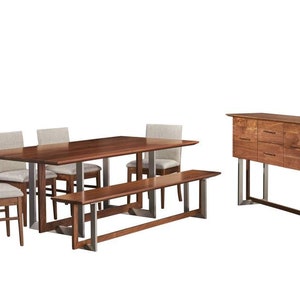 Handcrafted Dining Room Set With Server - Etsy