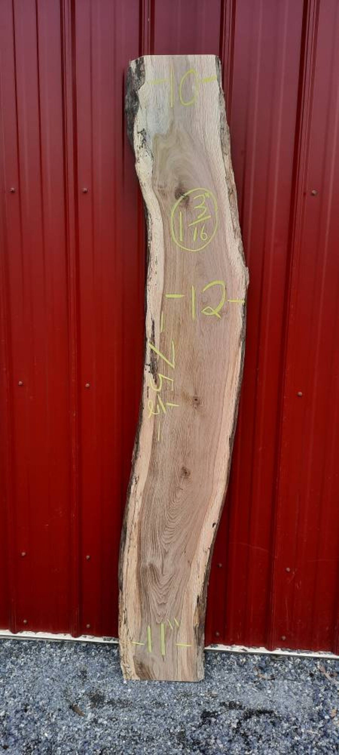 Spalted Live Edge White Oak - Etsy