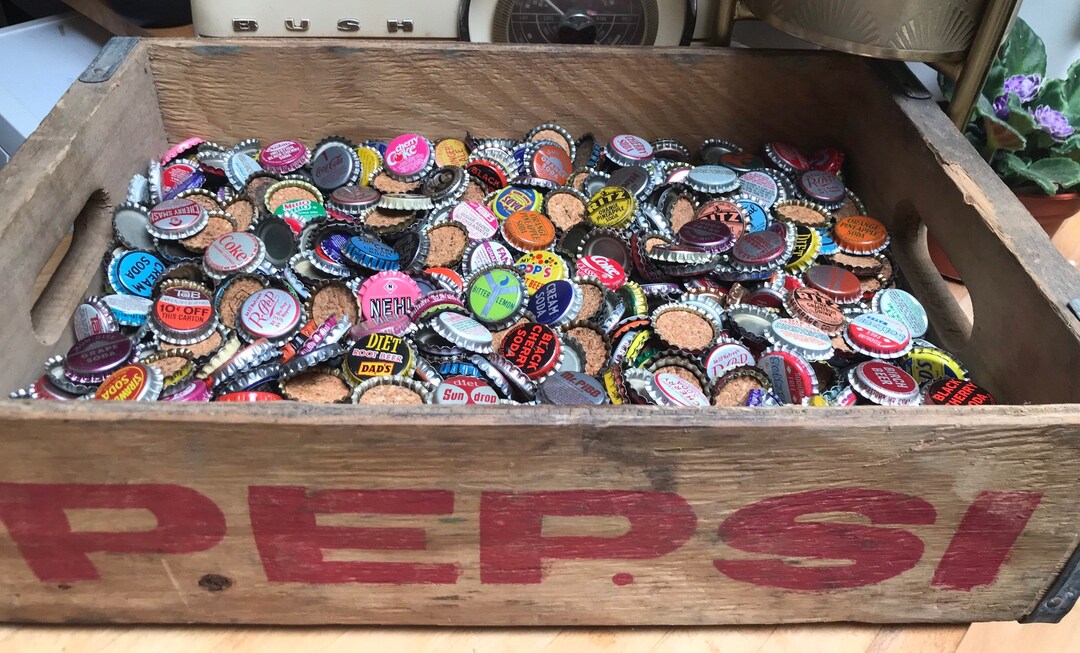 Original Bottle Caps 1920s- 1980s. (unused) Vintage Coca Cola. Retro ...