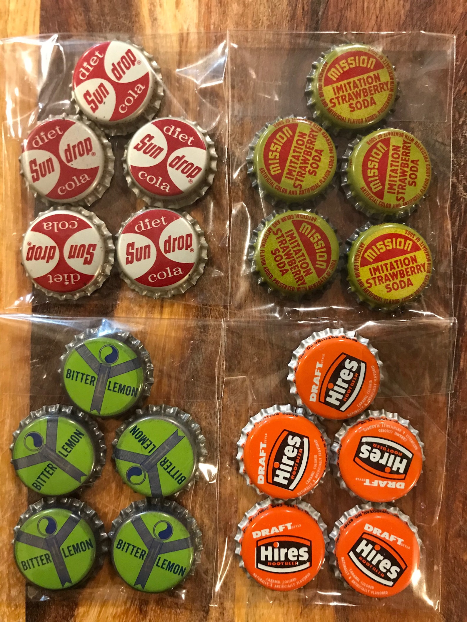 Vintage Bottle Caps / Tops. Original Metal American Soda Pop Bottle ...