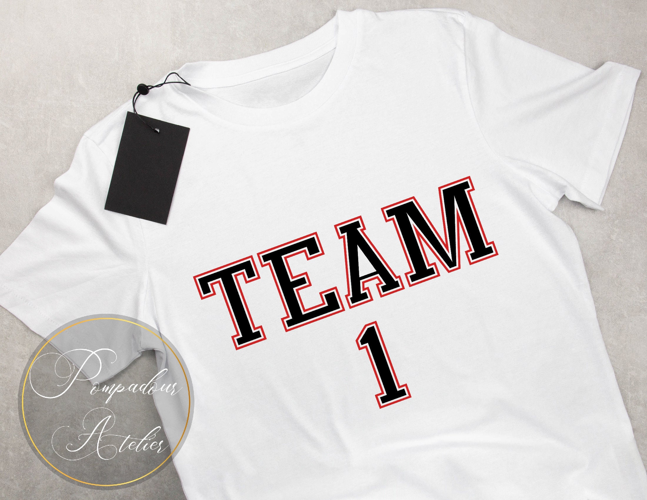 Red and Black Sports Letters & Numbers Clipart Varsity - Etsy