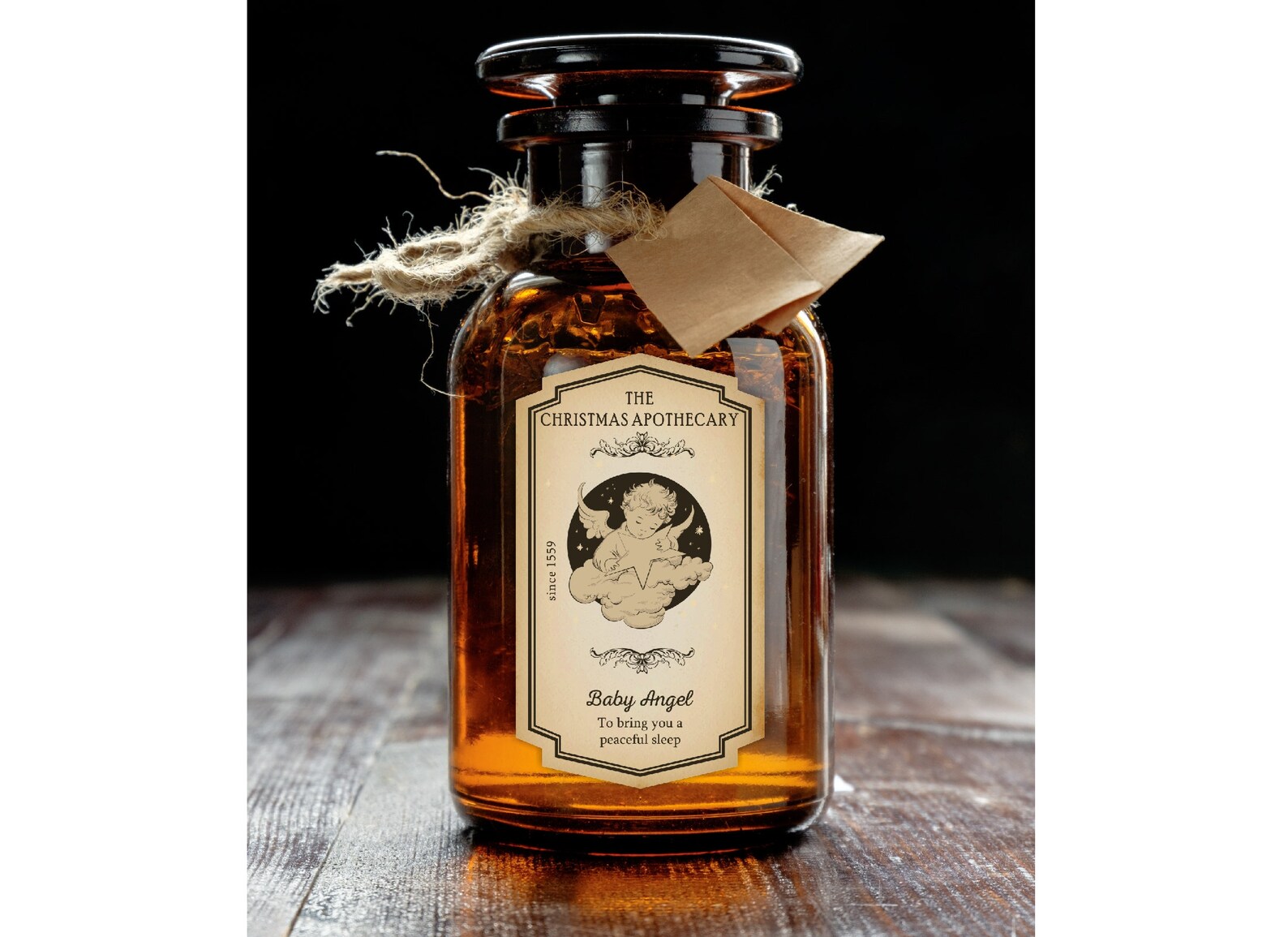 Christmas Apothecary Potion Labels, Christmas Vintage Labels, Digital ...