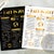 Luxury Back in 1983 Sign, Golden Digital Newspaper Poster, White or ...