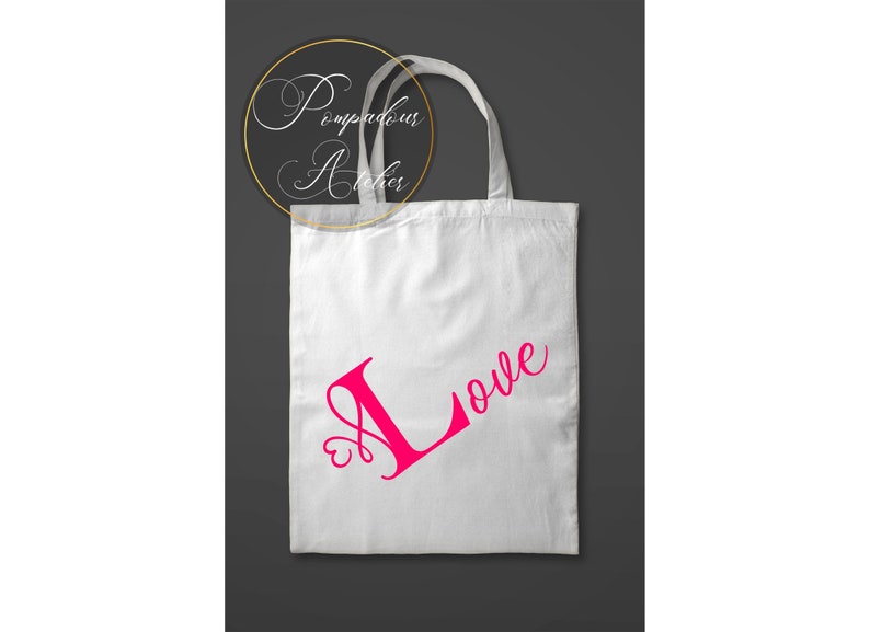 Infinity Love Alphabet SVG Valentine Letters A-Z Flourish - Etsy