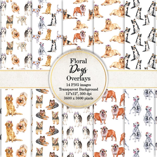 Dog Theme Wallpaper - Etsy