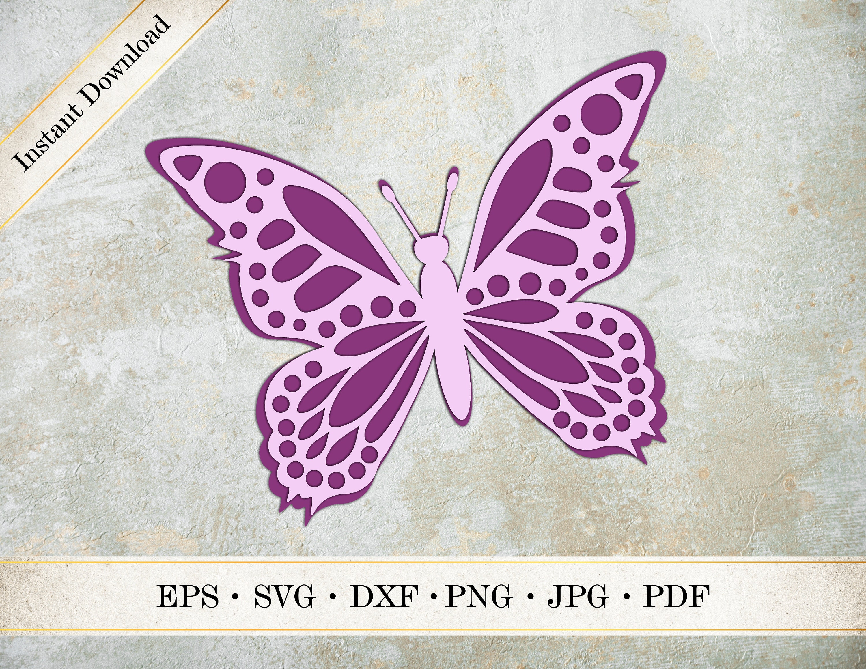 Butterfly Cut File Butterfly SVG Butterfly Eps Butterfly - Etsy
