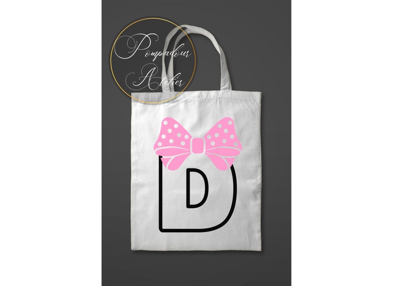 Pink Bow Alphabet SVG Letters A-Z Monogram Font PNG Image - Etsy