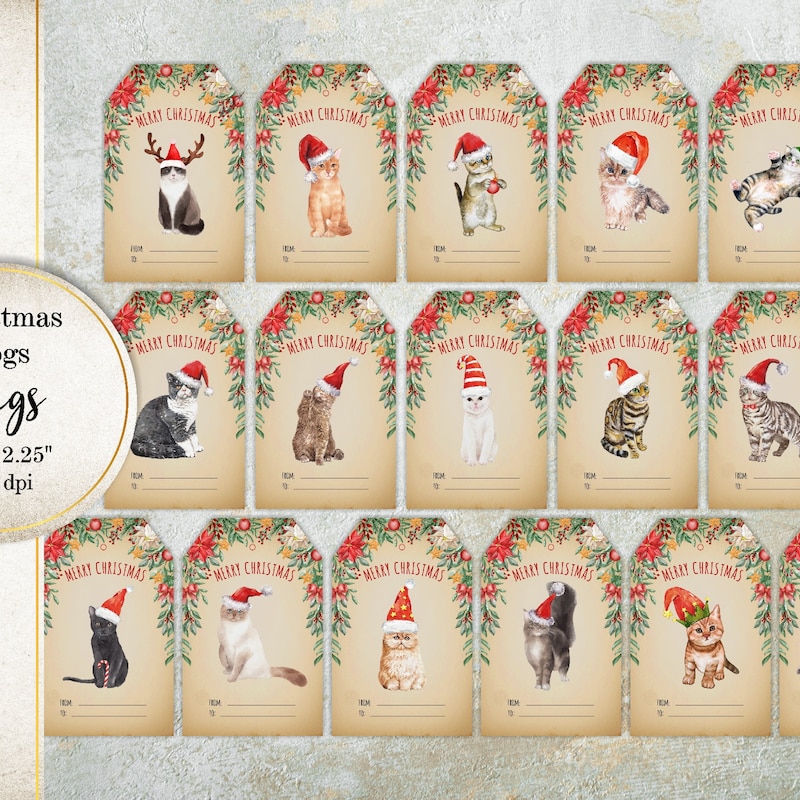 Cat Gift Tags - 60+ Gift Ideas for 2025