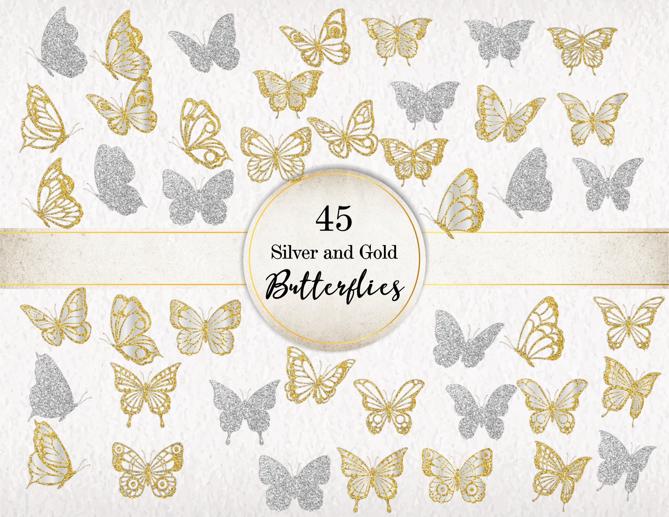 Silver And Gold Butterflies Norwegian Silver Gilt & Enamel Butterfly