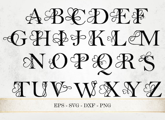 Love Font Alphabet Love Baby Font · 1001 Fonts