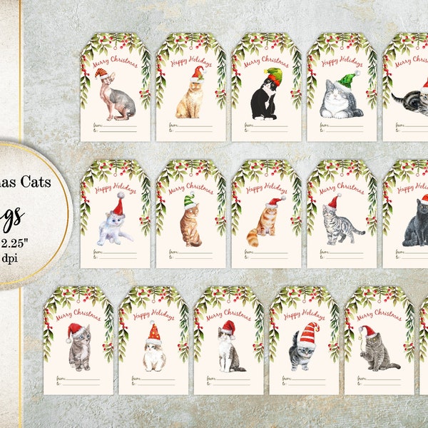 Cat Gift Tags - 60+ Gift Ideas for 2025