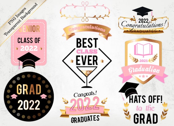 Pink Graduation Logo
