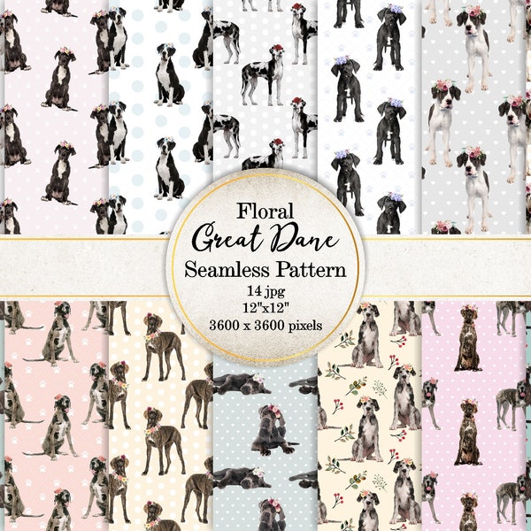 Great Dane Fabric - Etsy