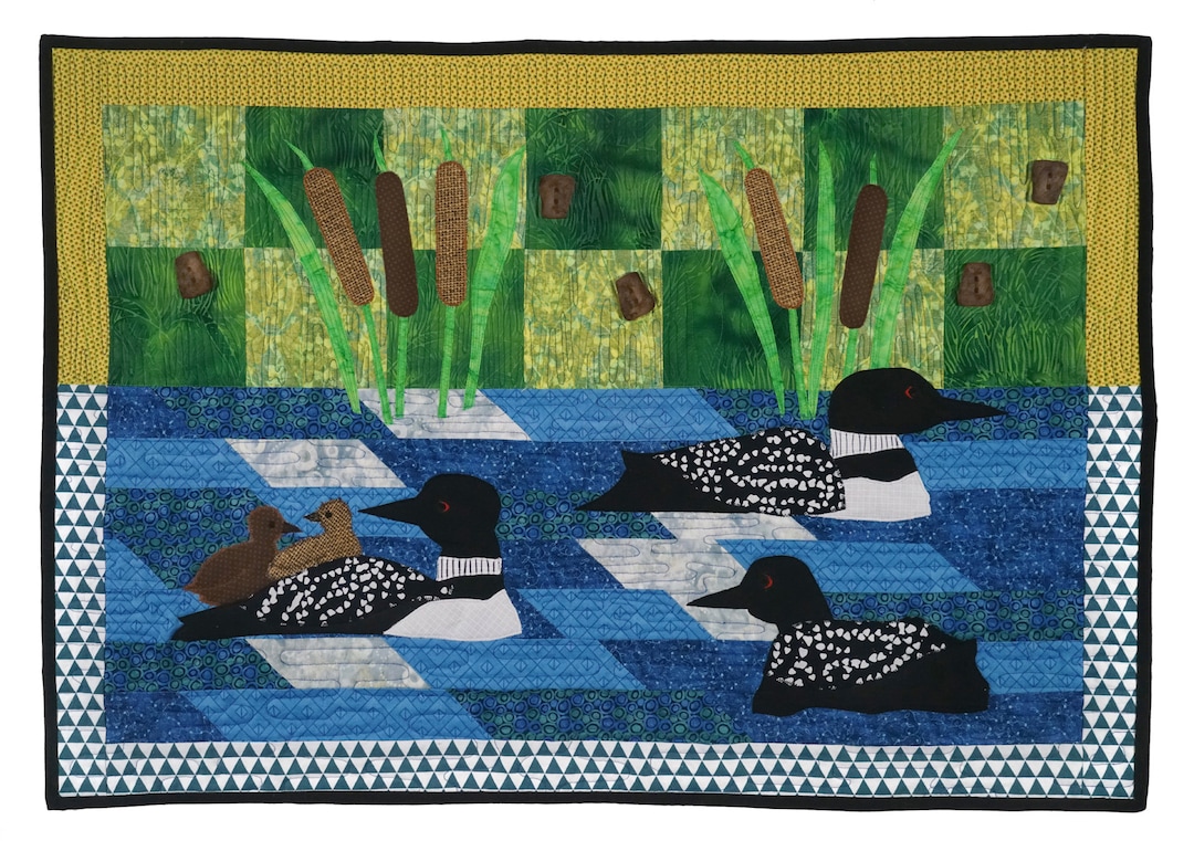 5 Loons Quilt Pattern - Etsy