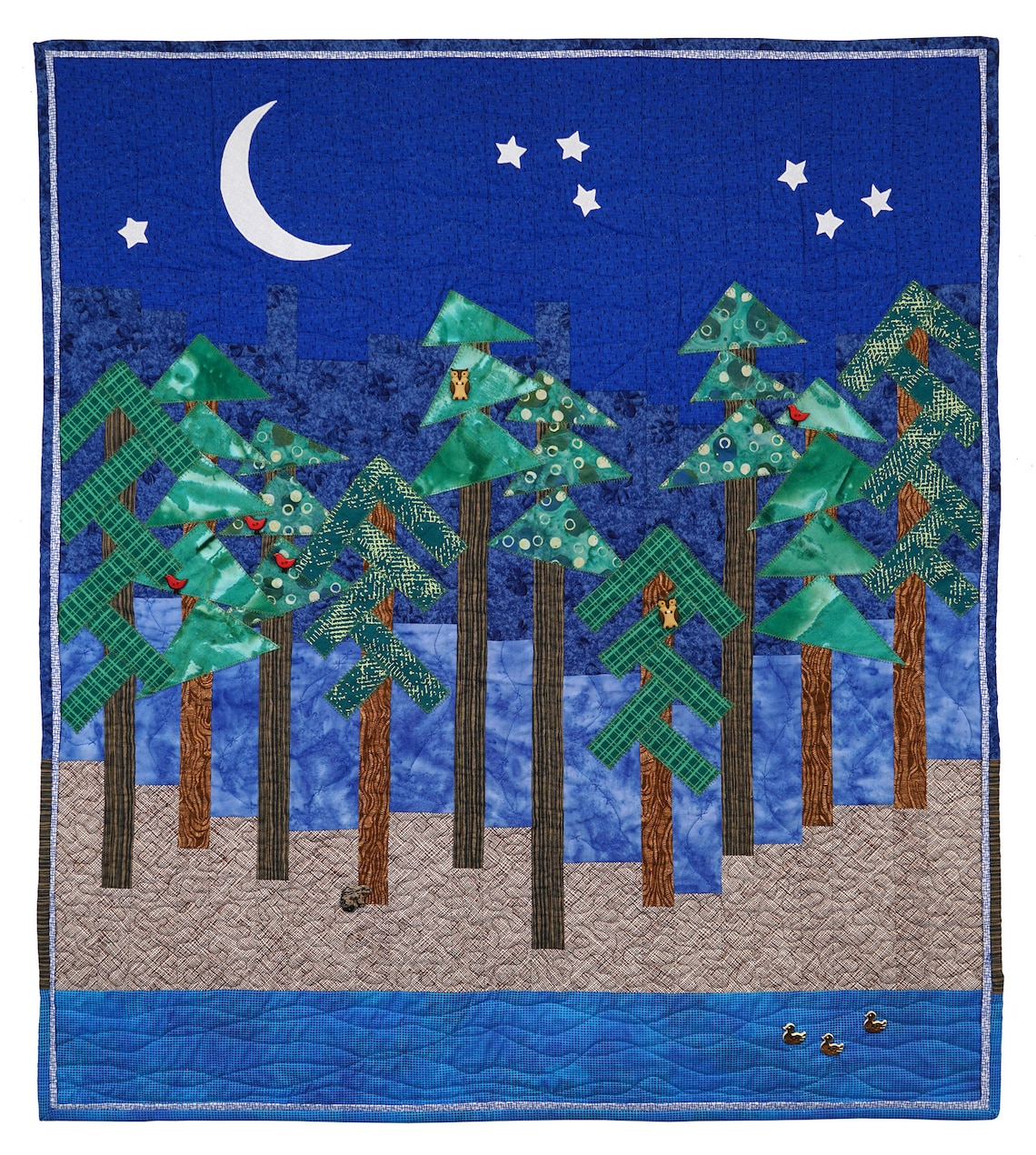 10 Tall Pine Trees Quilt Pattern - Etsy