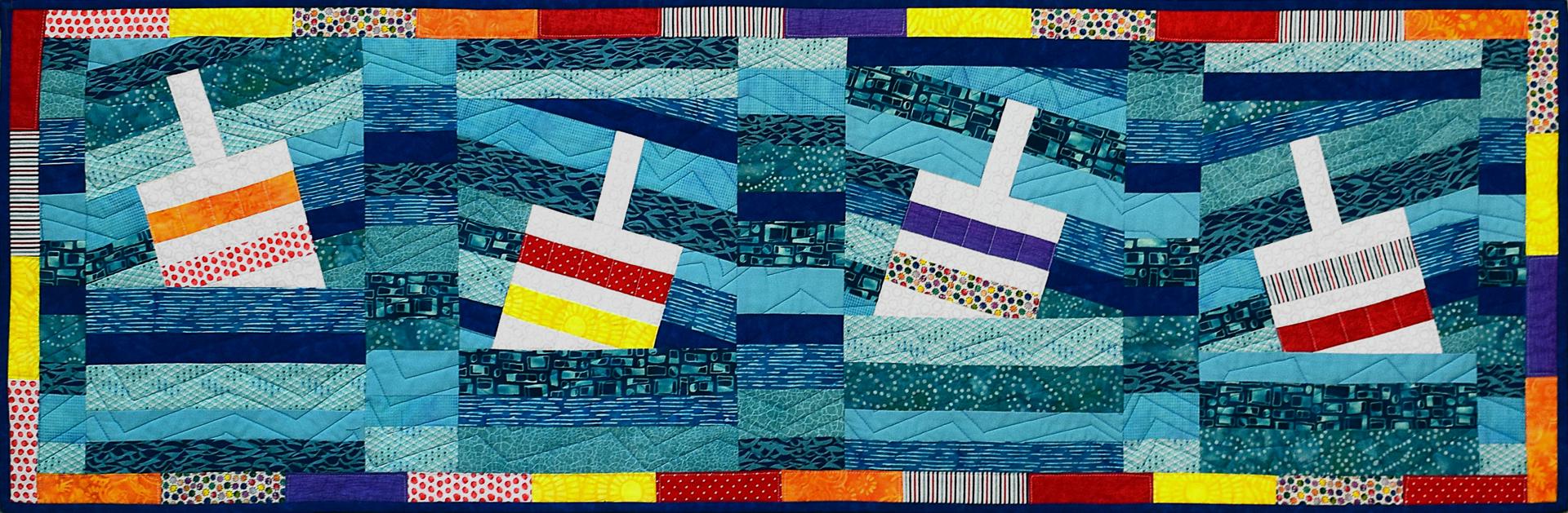 Lobster Buoy Quilt Pattern for Baby Quilt or Table Runner - Etsy