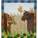 3 Brown Moose Quilt Pattern - Etsy