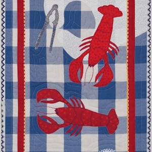 6 Lobsters Quilt Pattern - Etsy
