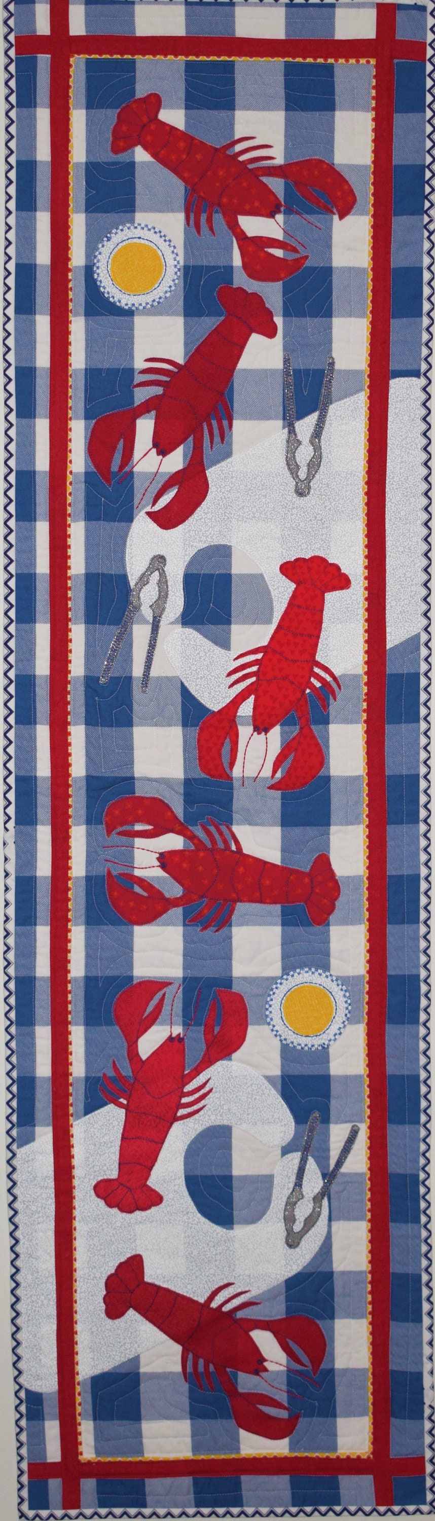 6 Lobsters Quilt Pattern - Etsy