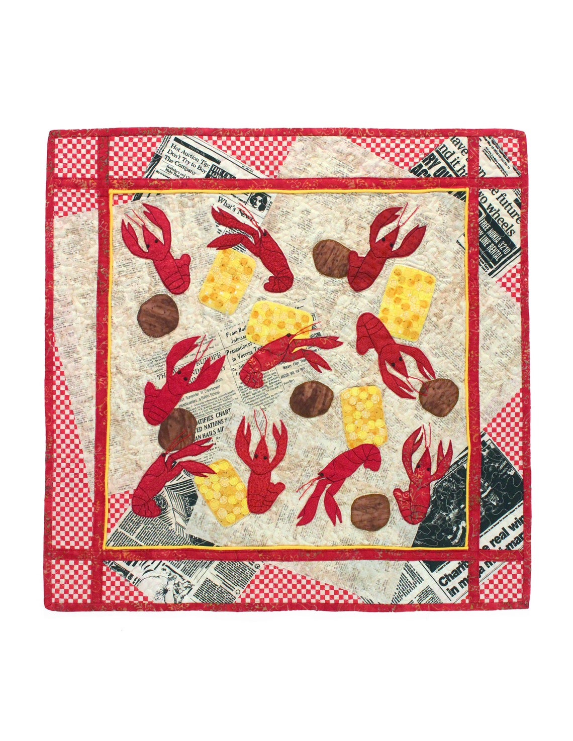 Crawfish Quilt Pattern - Etsy