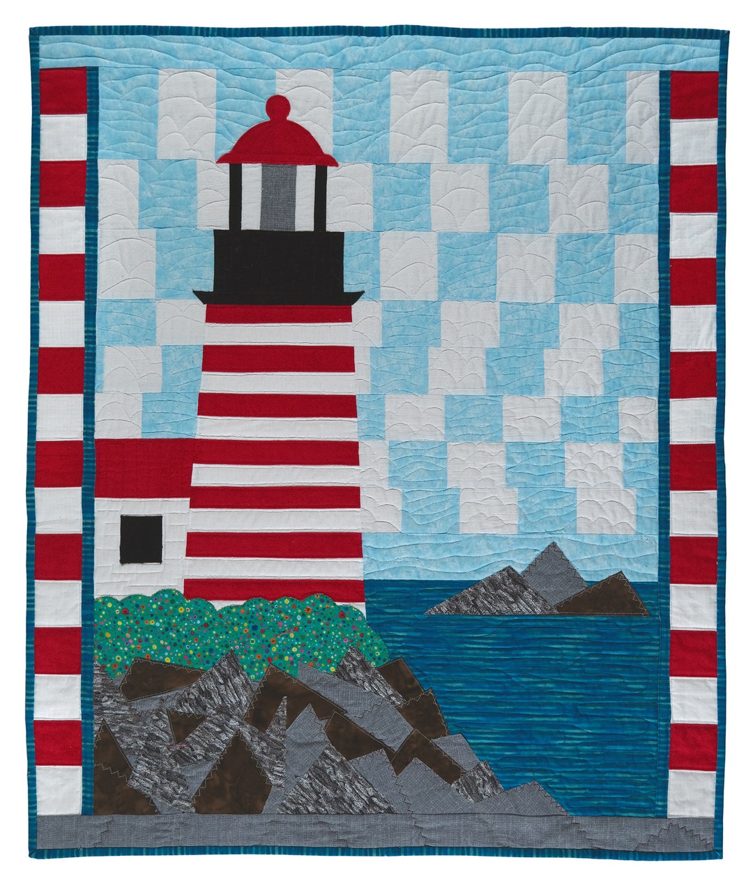 1 Maine Lighthouse Quilt Pattern - Etsy
