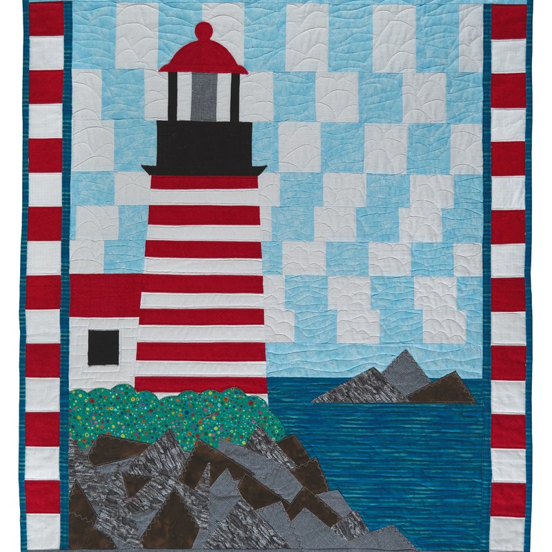 Lighthouse Quilt - Etsy