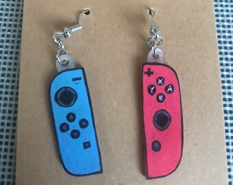 Nintendo Switch Earrings - Etsy
