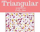 Triangular Quilt Pattern - Etsy