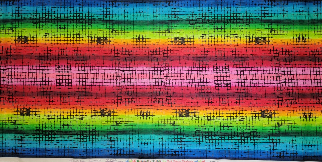 Rainbow - Multi || Butterfly Fields || Free Spirit - Etsy