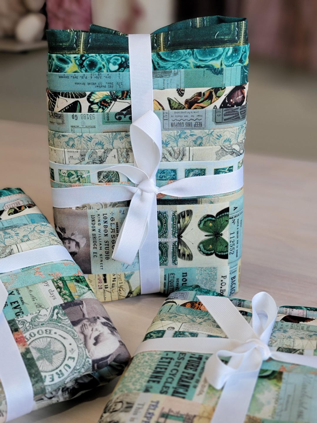 Tim Holtz Palette Collection Bundle - Teal || 10 Cuts: Fat Quarter ...