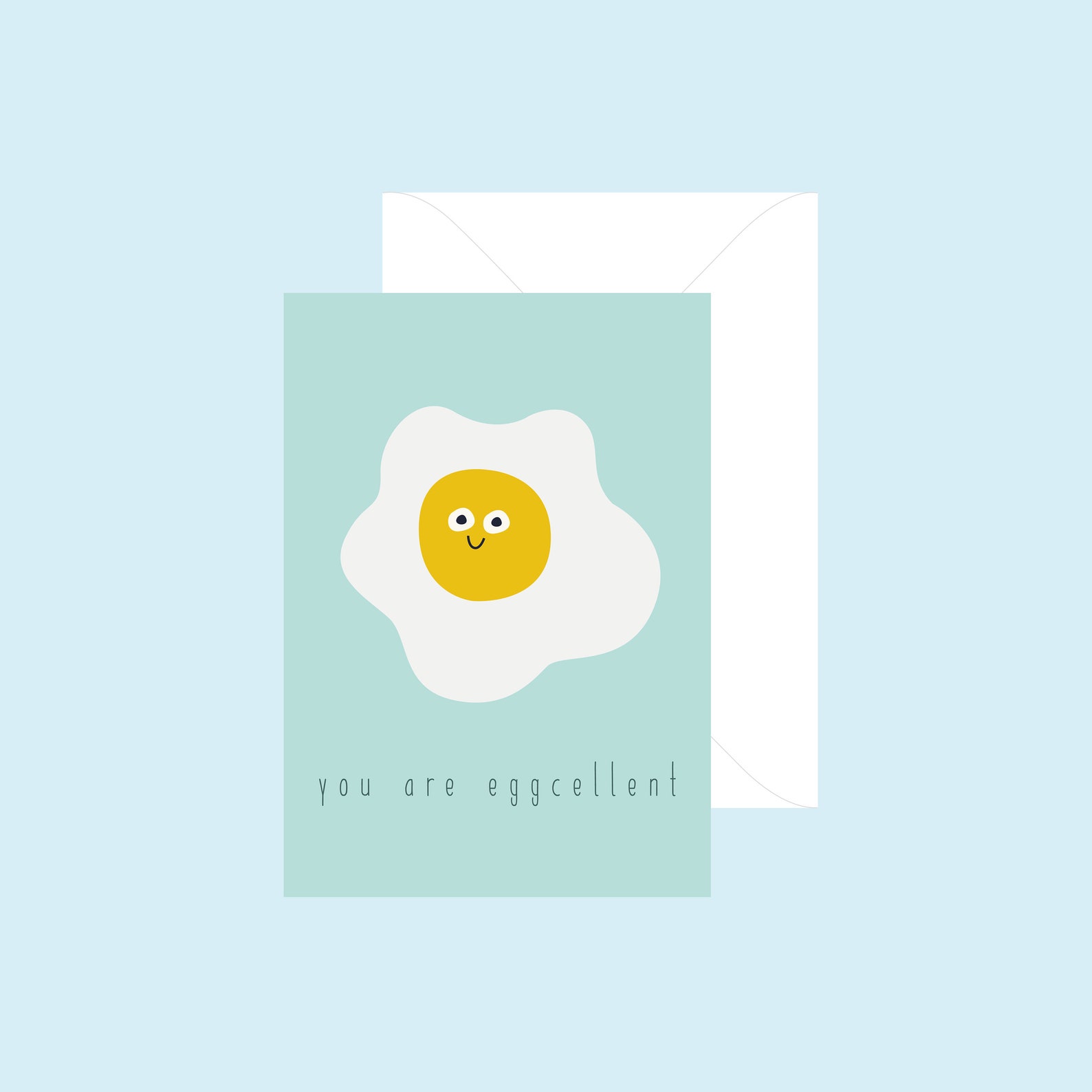 You Are Eggcellent Card - Etsy UK