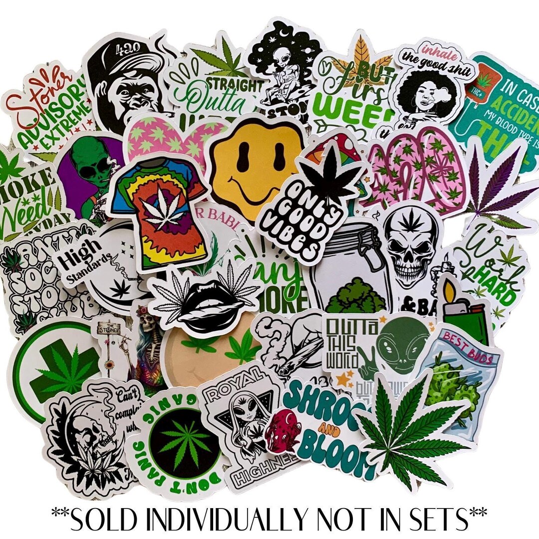 420 FRIENDLY STICKERS| 420 Stickers| High Vibes| Stoner Stickers| *sold ...