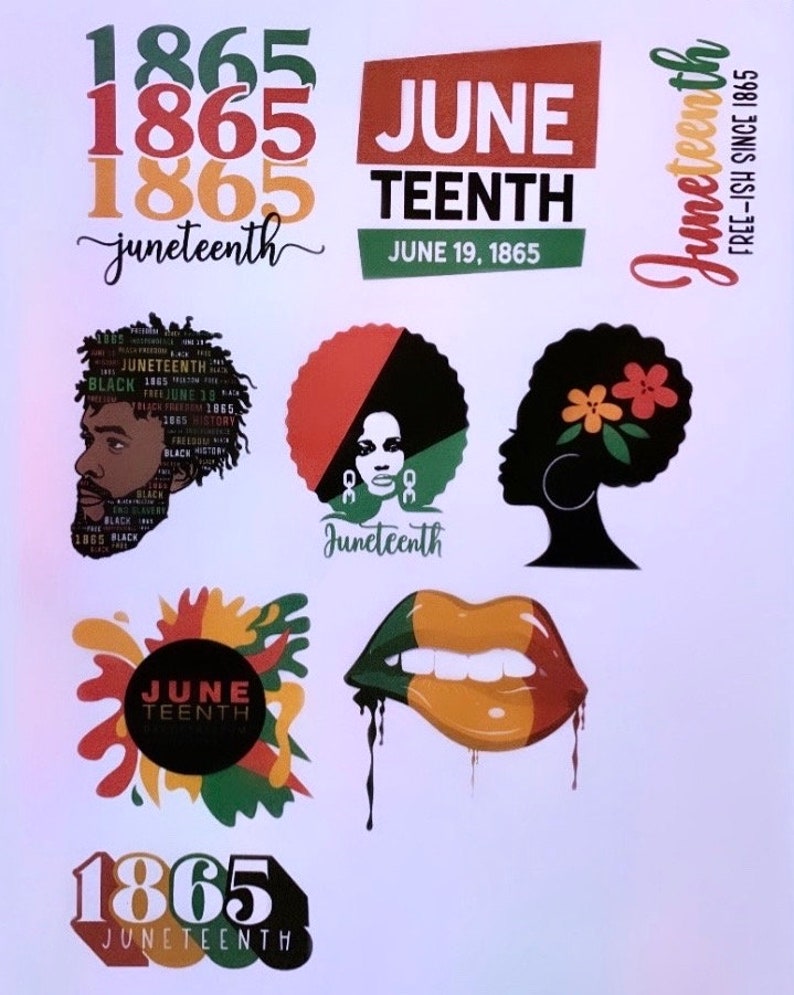JUNETEENTH Stickers - Etsy