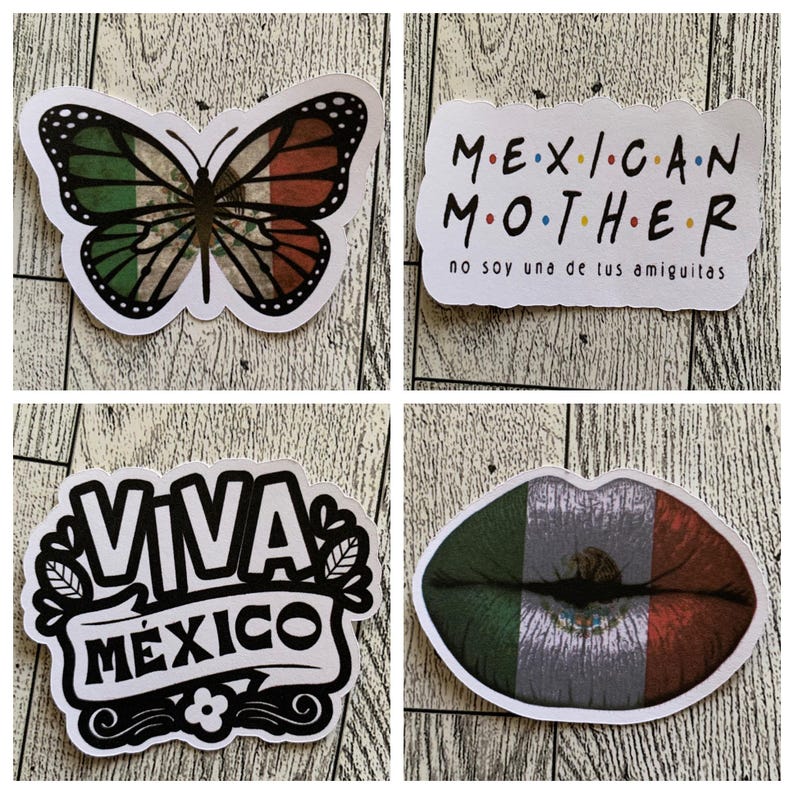 MEXICAN PRIDE STICKERS Hispanic Heritage Month Celebrate Hispanic ...