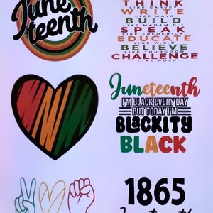JUNETEENTH Stickers - Etsy