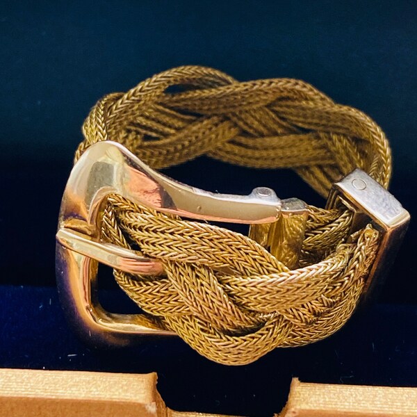 Antique Buckle Ring - Etsy