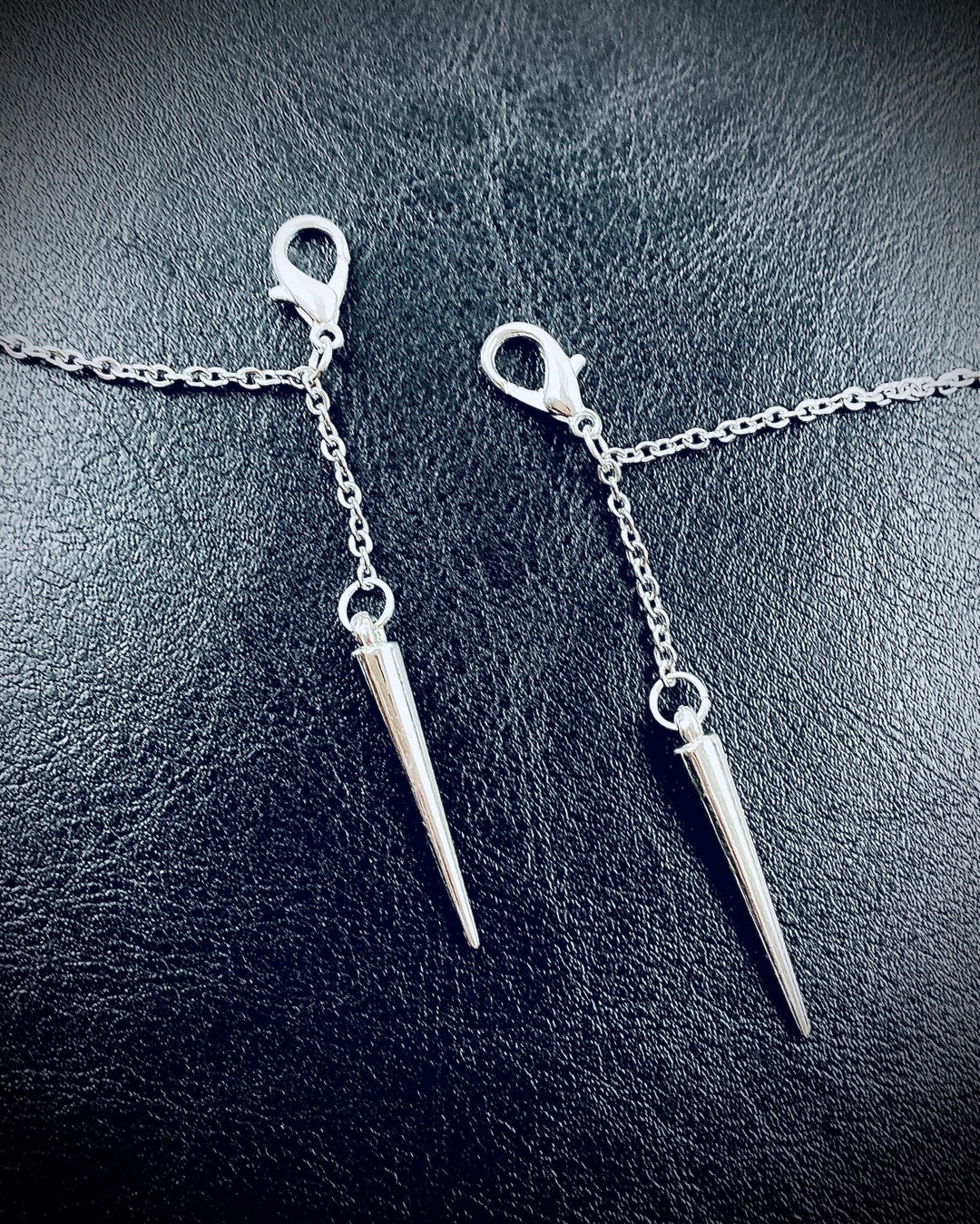 2430 Glasses Chain Silver Spike Glasses String - Etsy