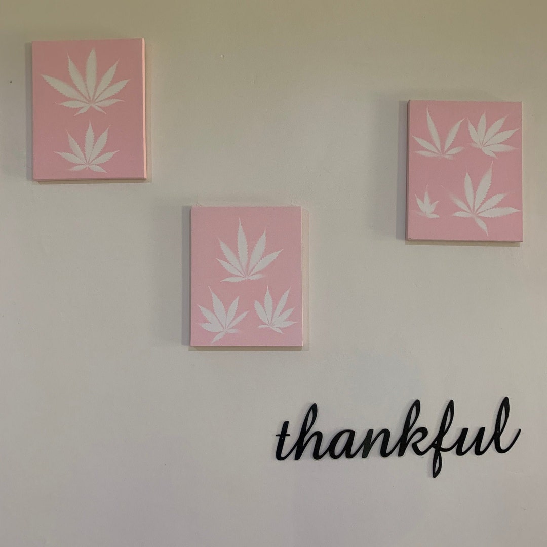 CANNABIS WALL ART, Cannabis Wall Decor, Cannabis Art - Etsy