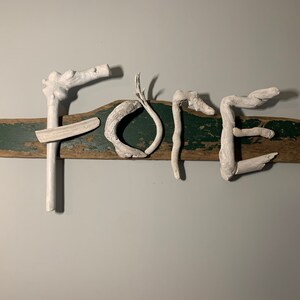 Custom Driftwood Sign/ Personalized Driftwood Decor Sign/ Custom ...