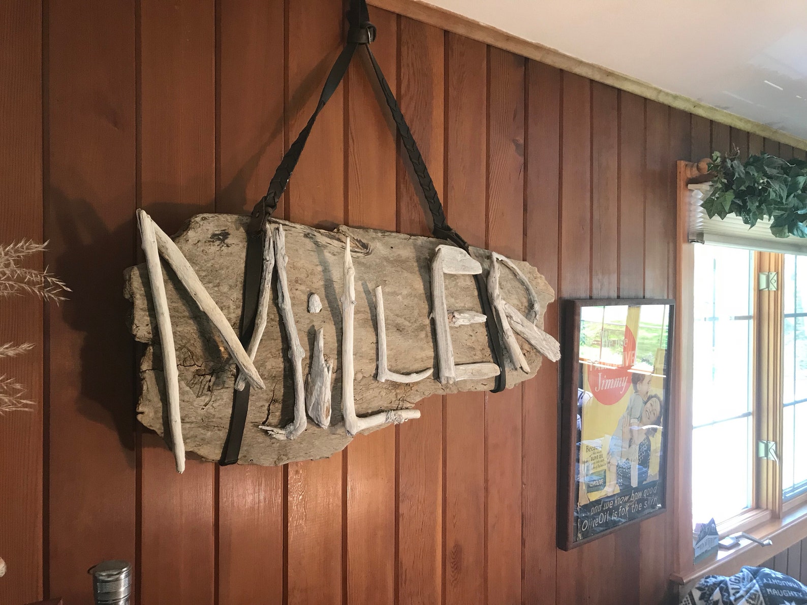 Custom Driftwood Sign/ Personalized Driftwood Decor Sign/ Custom ...