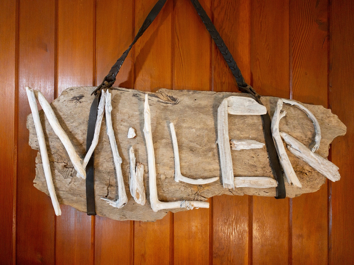 Custom Driftwood Sign/ Personalized Driftwood Decor Sign/ Custom ...