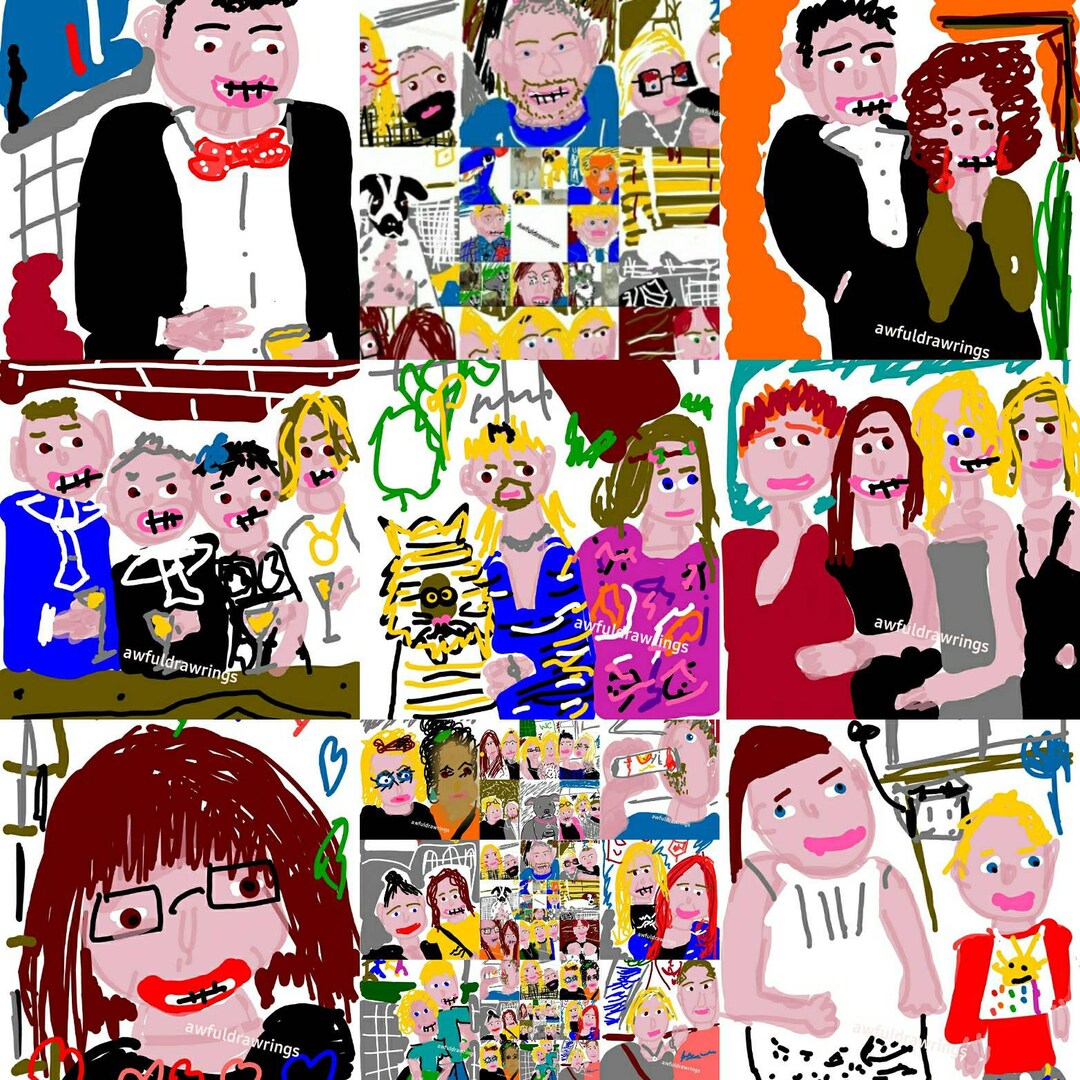 Awful Drawing - Etsy