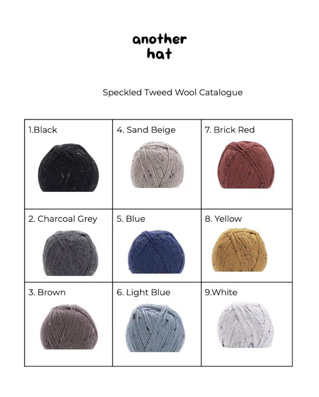 Speckled Tweed Teletubby Hat in Black, Nipple Beanie Hat - Etsy