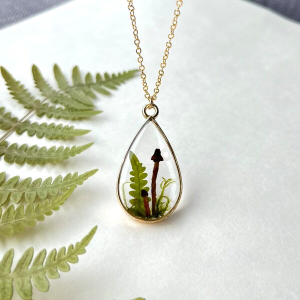 Fern Necklace - Etsy
