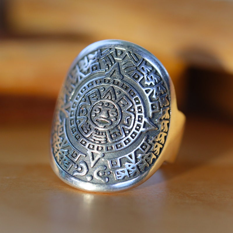 Aztec Ring - Etsy