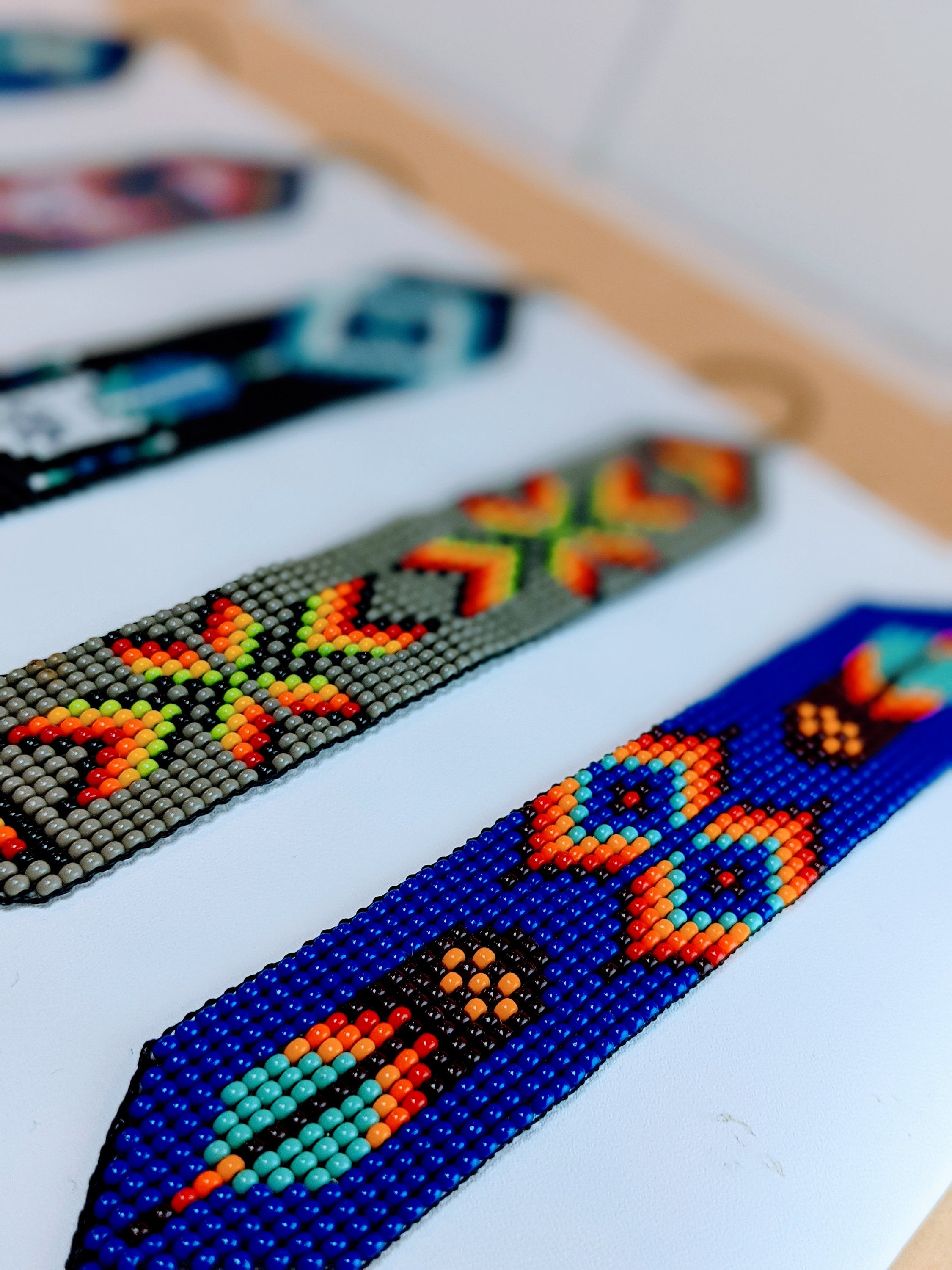 Handmade unisex beaded bracelet Native American Inspired | Etsy