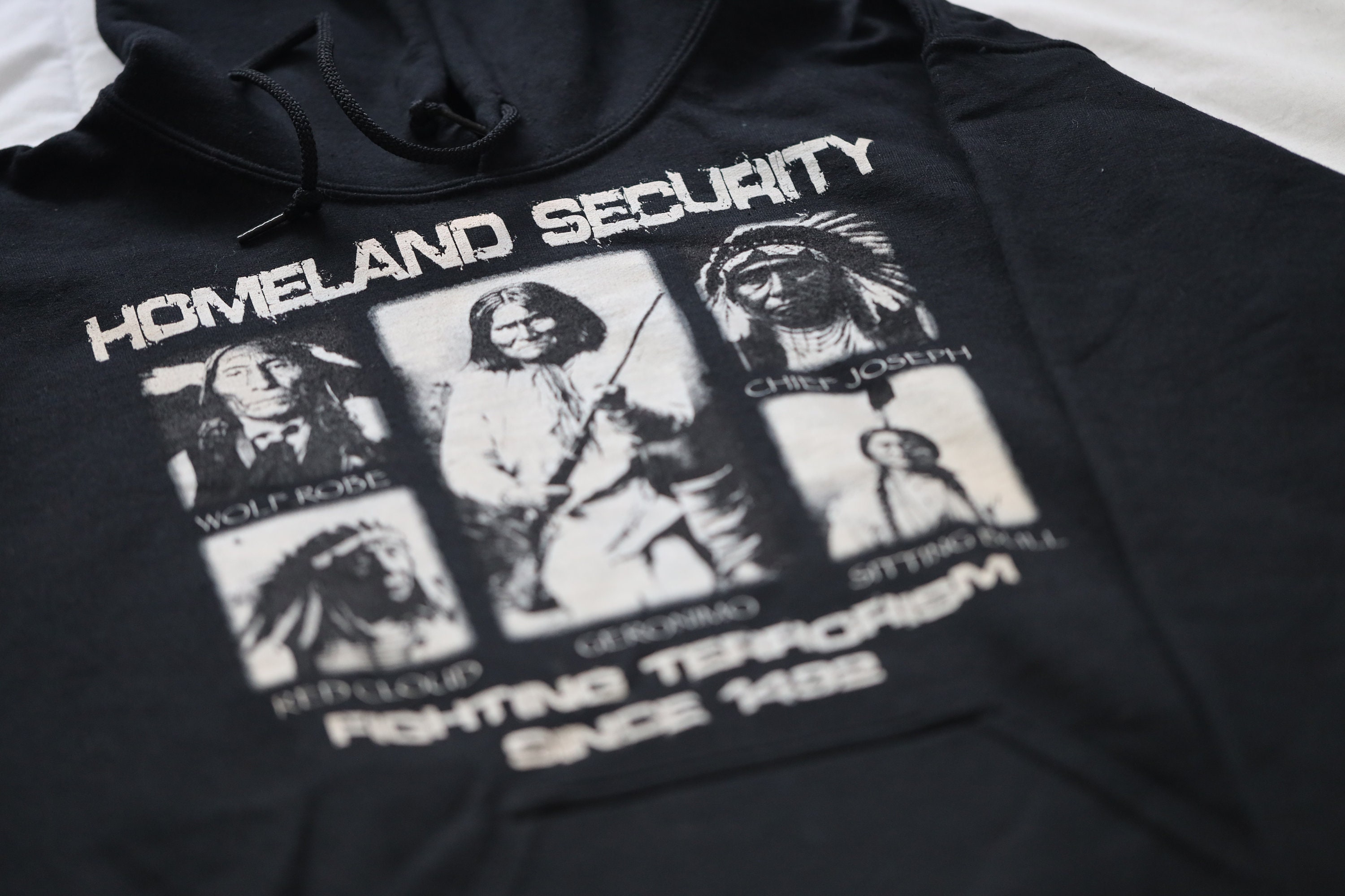 Unisex Hoodie homeland security pullover native sweatshirt | Etsy