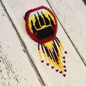 Handmade Hair Tie, Beaded Hair Tie, Indian Fashion, Southwestern ...